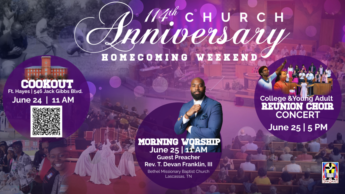 114th Church Anniversary - New Salem Connects